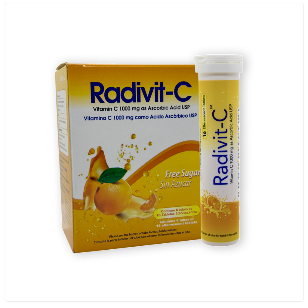 RADIVIT C - (Vitamina C Efervescente Sin Azúcar) - DLS Distribution ...